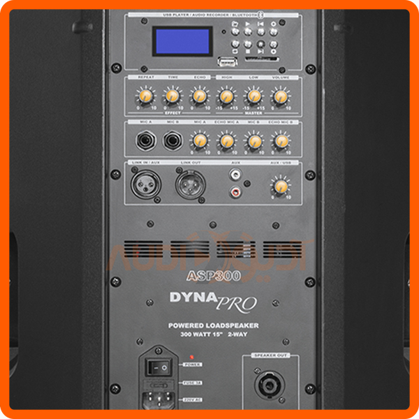 باند اکتیو 15 اینچ DYNApro مدل ASP300 - آدیوAUDIOX