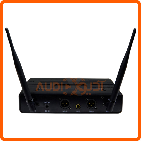میکروفون بی سیم دو کانال دستی CHAIRMAN QR6 - آدیوAUDIOX